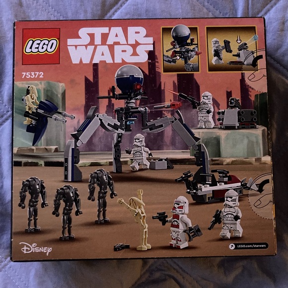Lego | Toys | Star Wars Lego 25 Piece Clone Trooper Battle Droid Battle ...